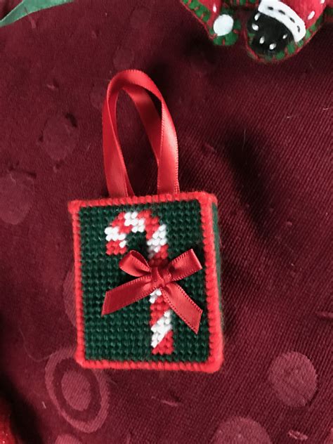 Plastic Canvas Christmas Ornament