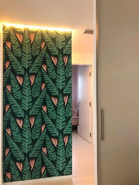 Wallpaper Jungle Mint Turquoise Wallpaper From The 70s