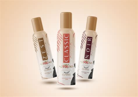 Deodorant Spray Packaging Design On Behance