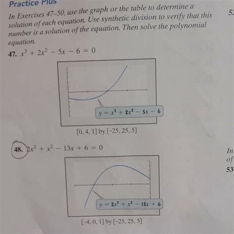 Solved Practice Plus In Exercises Use The Graph Or Chegg Com