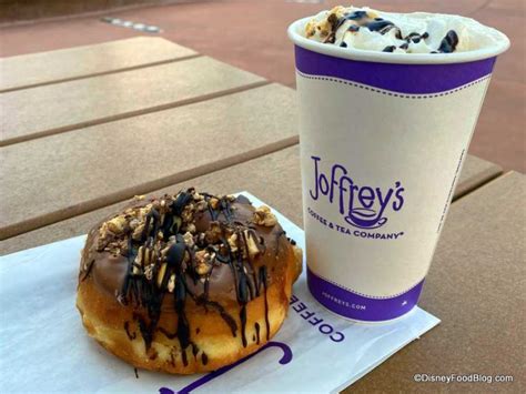 Review Were Trying 4 Candy Themed Donuts And Coffees In Epcot The Disney Food Blog