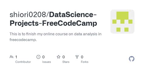 github shiori0208 datascience projects freecodecamp this is to