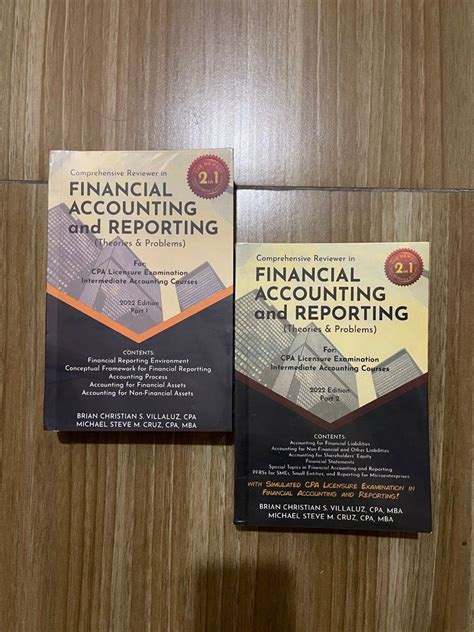 Financial Accounting And Reporting By Bcsv Villaluz Hobbies And Toys Books And Magazines