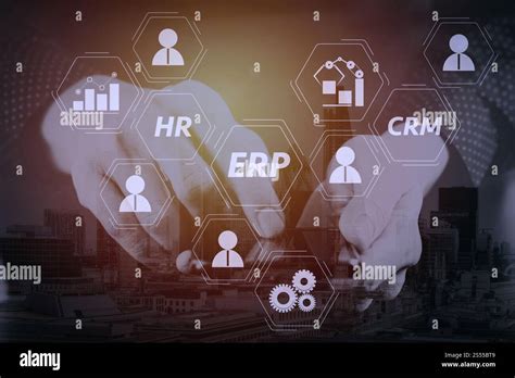 Architecture Of Erp Enterprise Resource Planning System With