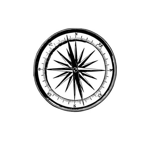 Gothic Compass Svg And Png Etsy