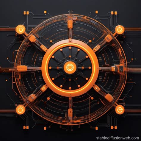 Circuit Quizhub Modern Interconnected Tech Hub Stable Diffusion Online