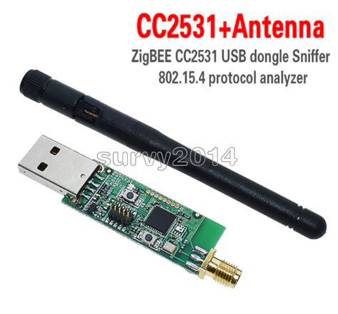 Wireless Zigbee Cc2531 Sniffer Protocol Analyzer Module Cc2531 Zigbee