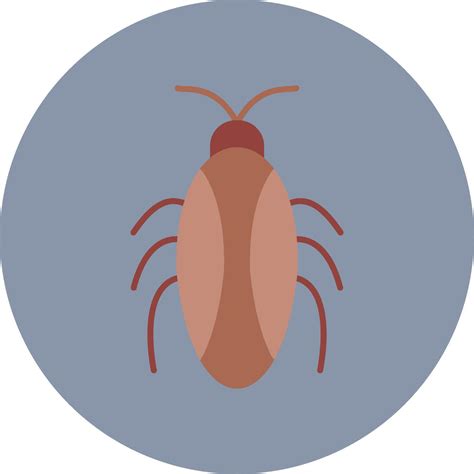 Cockroach Flat Circle Icon 37441366 Vector Art At Vecteezy
