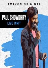 Paul Chowdhry Live Innit Watch Streaming Online