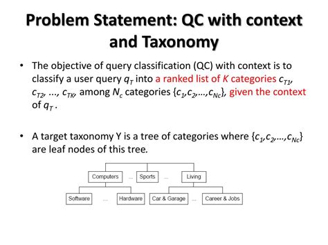 ppt context aware query classification powerpoint presentation free