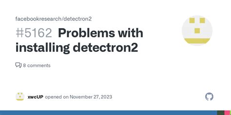 Problems With Installing Detectron2 · Issue 5162 · Facebookresearch Detectron2 · Github