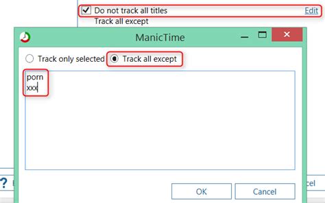 Tracking ManicTime Documentation