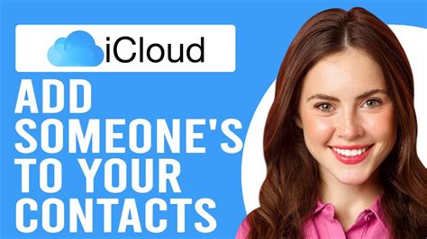 How To Add Someone S ICloud To Your Contacts How To Set Up ICloud For Contacts YouTube