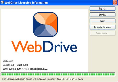 WebDrive un serveur FTP à intégrer sur son bureau