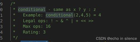 Csapp Datalab返回最小补码 Csdn博客