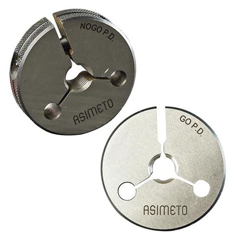 Asimeto Go No Go Thread Ring Set 1 2 Size 20 Threads Per Inch Penn