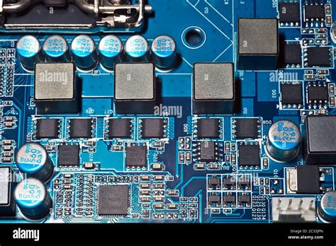 Computer Circuit Board Stock Photo Alamy