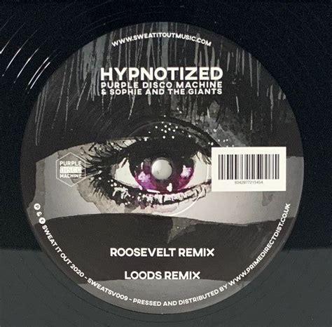Purple Disco Machine And Sophie And The Giants Hypnotized In 2024