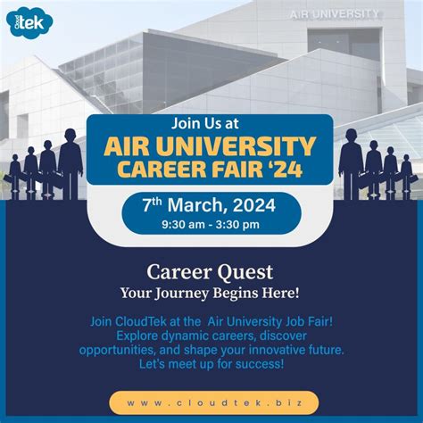 Cloudtek On Linkedin Jobfair2024 Careerexploration Innovation Opportunites Futureleaders