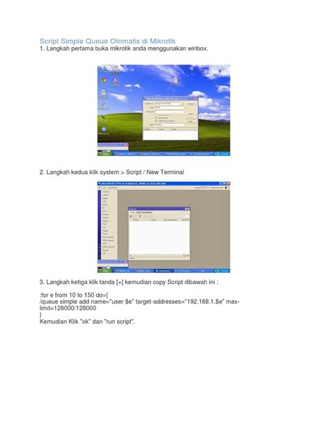 script queue mikrotik otomatis pdf komputer teknologi and rekayasa