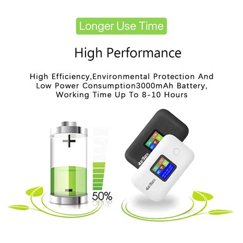 G LTE Mifi Router Portable Pocket Wifi With Mah Battery