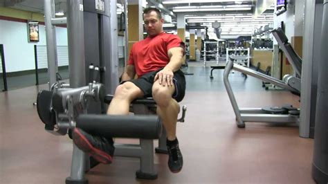 Single Leg External Rotation Machine Leg Extension YouTube