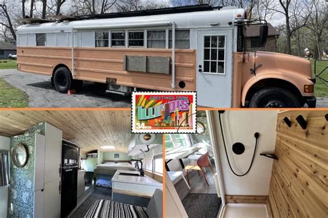 See A 36 Foot Illinois School Bus Converted Into A Neat Tiny Home