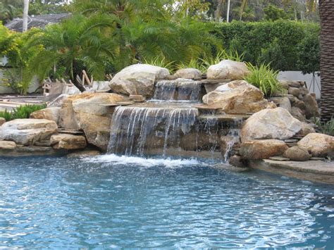 Backyard Pool Waterfall Ideas At James Glassop Blog