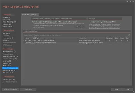 Folder Redirection With FastTrack Automation Studio