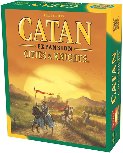 Catan Cities And Knights Expansion Strategy Board Game Color