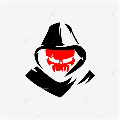 Chapeau Noir Hackers Crâne Gaming Hacker Logo Vecteur Png Hacker