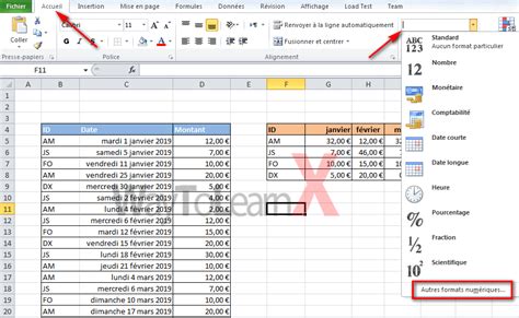 créer un format personnalisé excel waytolearnx