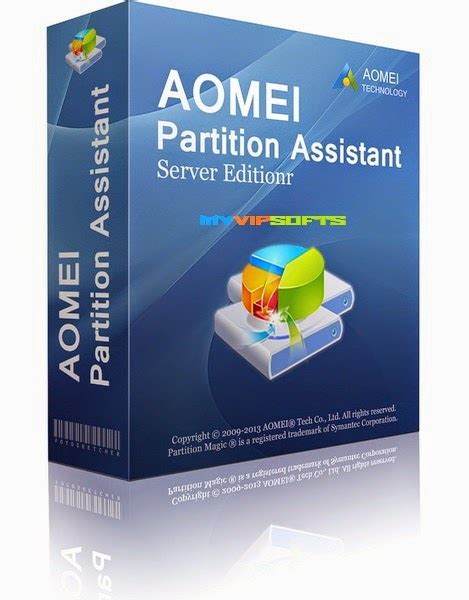 My Vip Softwares Aomei Partition Assistant Server Edition 558 Retail