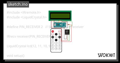 ir remote wokwi esp32 stm32 arduino simulator