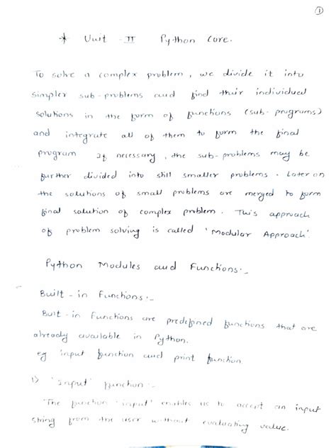 phython unit 2 pdf