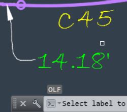 Freeze The Label S Layer Of A Civil D Object Just Notes From Opie