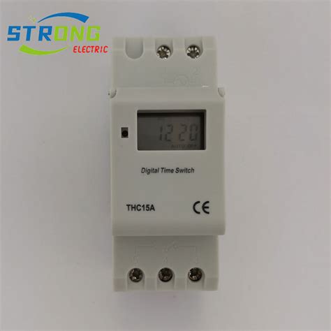 Programmable Timer Switch Relay Thc15a Digital Lcd Power 12v24v110v