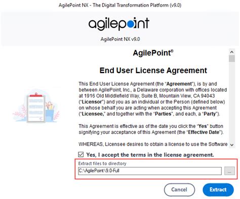 Install Agilepoint Server