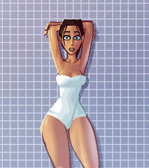 Rule 34 1girls 2d Animated Arms Above Head Arms Up Bangs Bare Legs