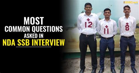 Most Common Questions Asked In NDA SSB Interview