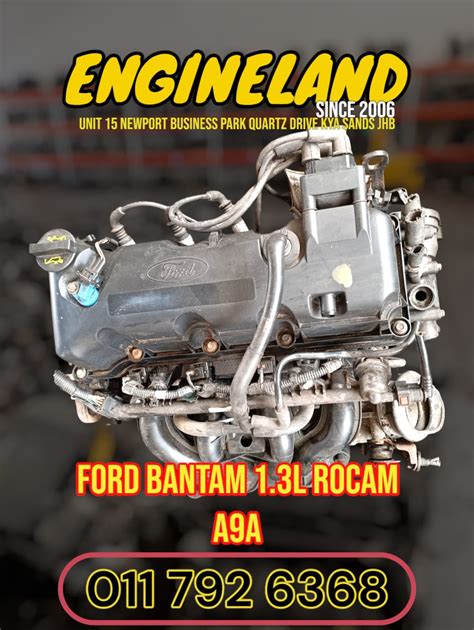 Ford Bantam 1 3l Rocam A9a Engine Kparts Online