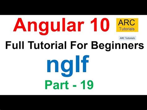 Angular Tutorial NgIf In Angular Angular Tutorial For Beginners YouTube