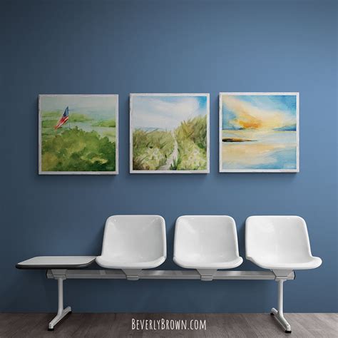 52 Doctors Office Wall Art Decor Ideas Cape Cod Beach Framed Wall Art