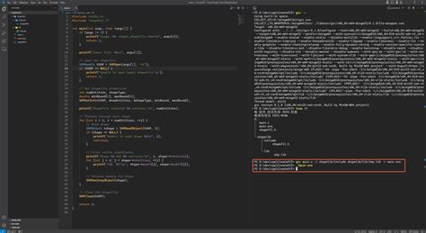 C Use Mingw Gcc Command To Link And Compile The Executable File But There Is No Output When