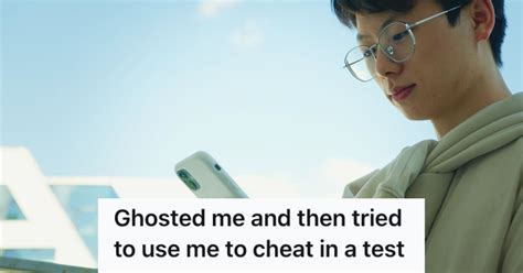 Student Would Get Messages From A Classmate Asking For Help With