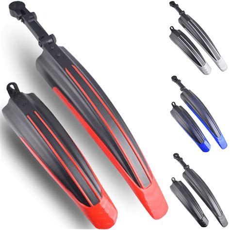 앞뒤세트 Mtb 자전거 물받이 머드가드 블랙 1개 Ayo Shop