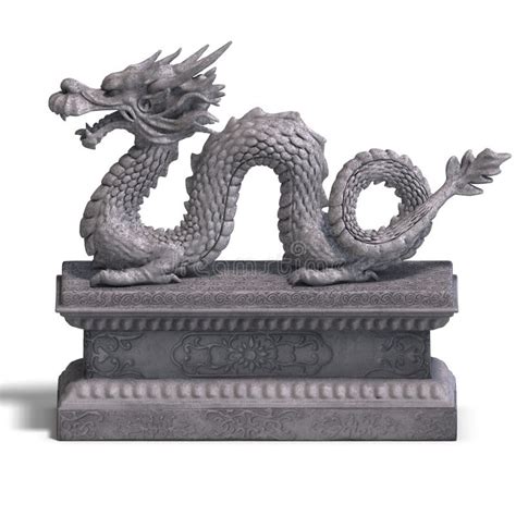 Chinese Dragon Stone Statue At Frances Chavez Blog