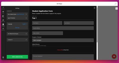 create an application form in wordpress step by step guide