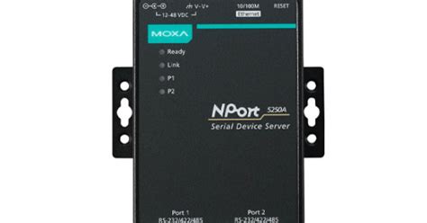 MOXA NPort 5250A T Serial To Ethernet Device Server ManuAuto