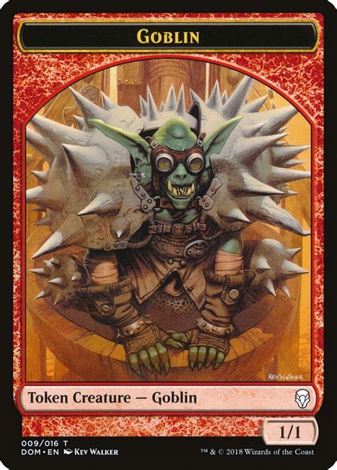 Goblin Dominaria Tokens Mtg Print